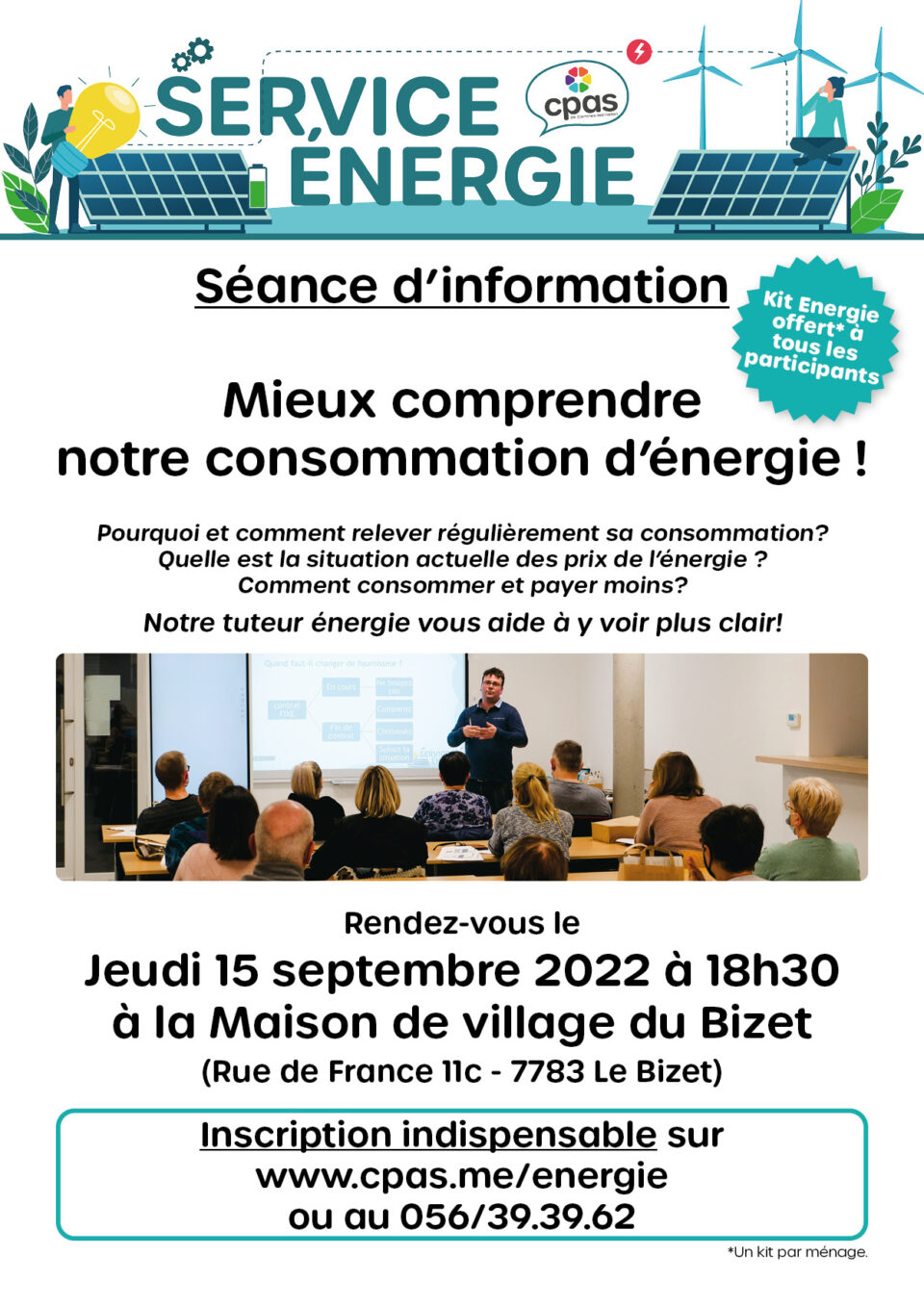 Séance d’information : Mieux comprendre notre consommation d'énergie ...